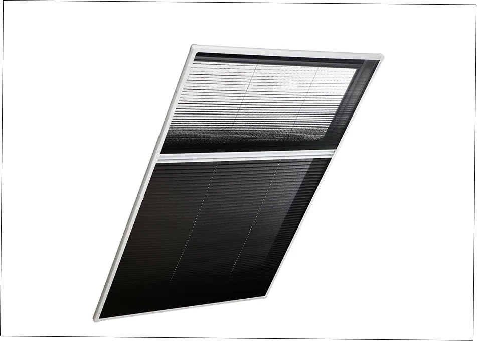 Skylight Insect Screen | 2-in-1 Pleated Fly Screen & Sunshade